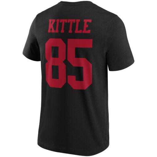 Fanatics # NFL T-Shirt George Kittel San Francisco 49ers # 1108M-BLK ...